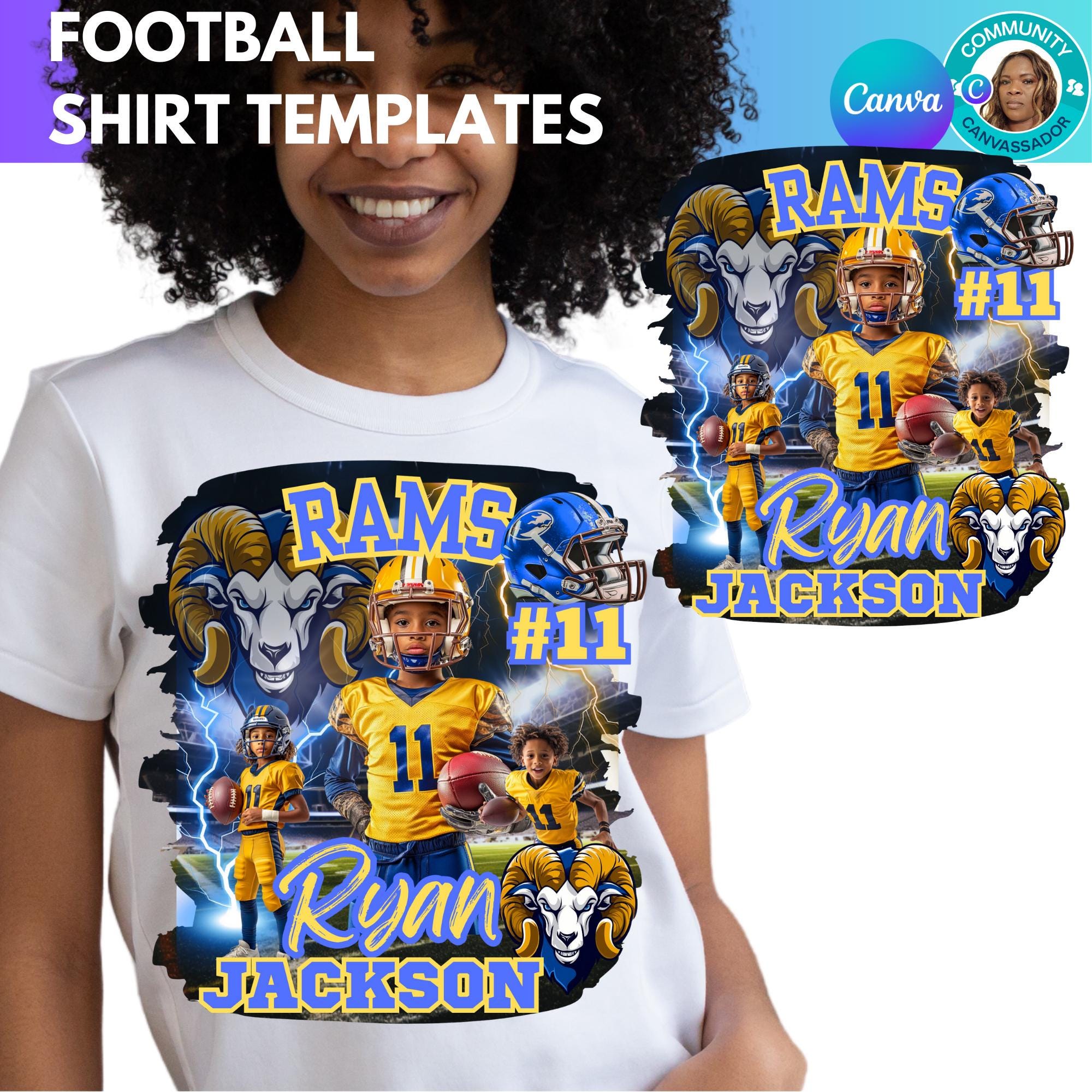 Football Canva Editable Template ,football Celebration,celebration ...