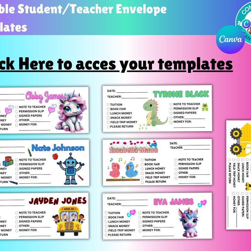 Envelope Template - Etsy