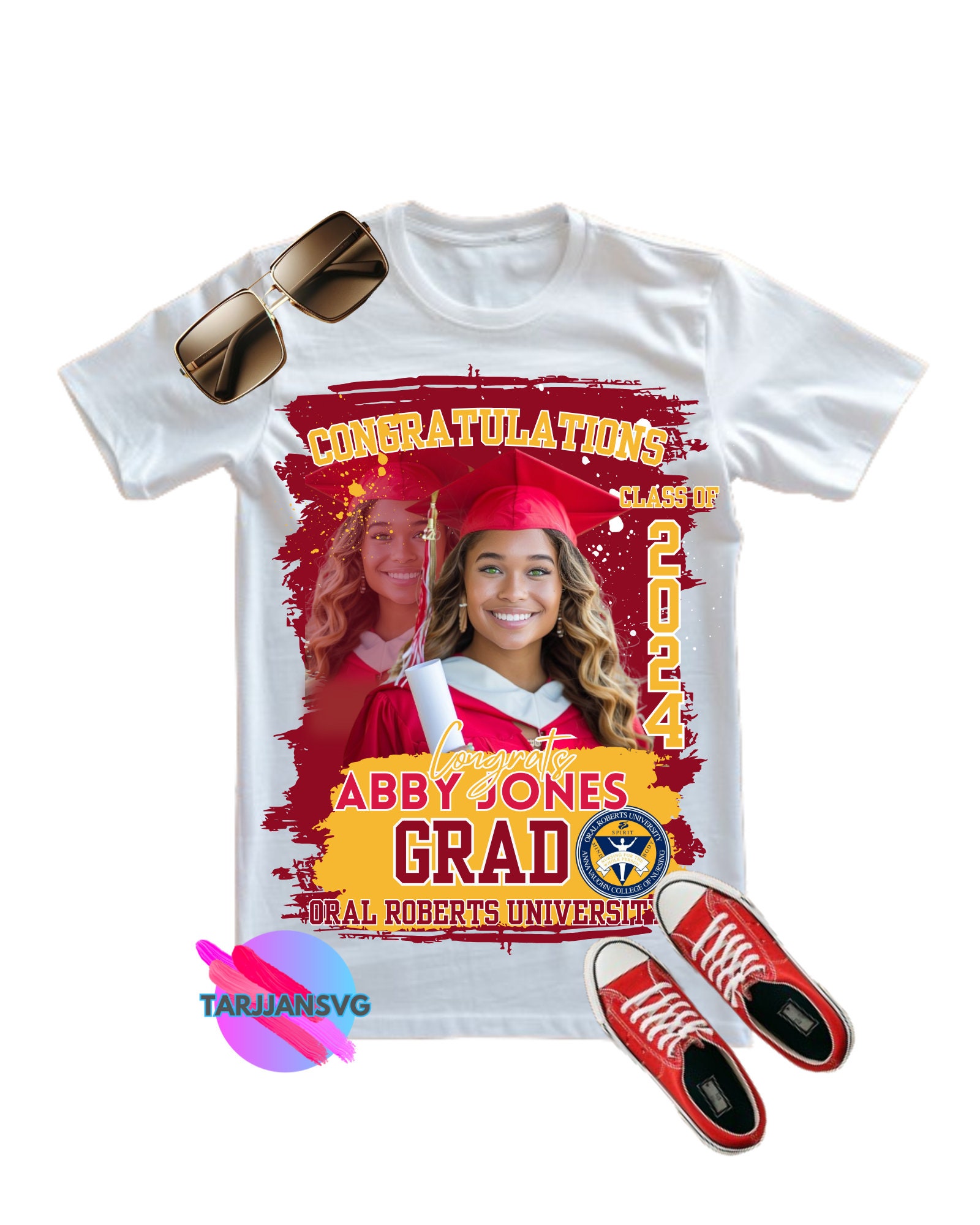 Graduation Editable Design, Canva Template, Grad Shirt,shirt,change ...