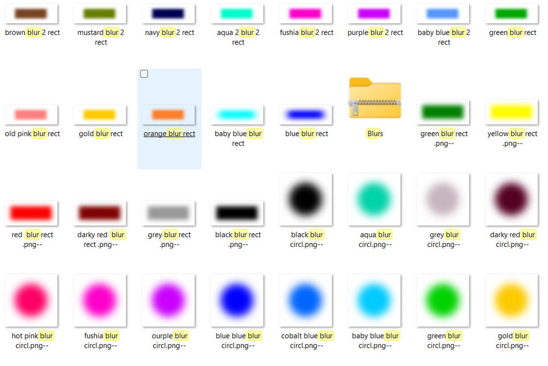Blur, Blur PNG Files,transparent Background,rectangle Blur,circle Blur ...