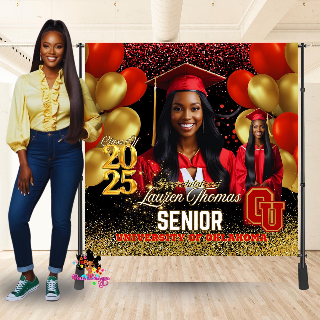 Graduation Banner Template, Editable in Canva, Celebrate Your Graduate ...