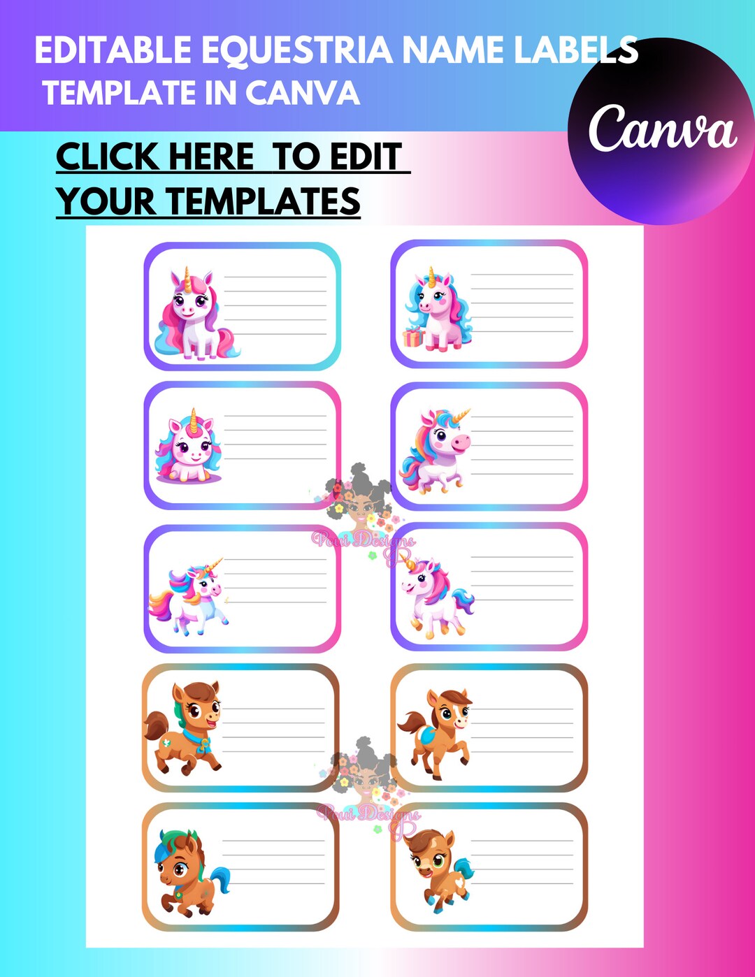 Editable Back to School Labels,notes Tags,classroom Labels,student ...