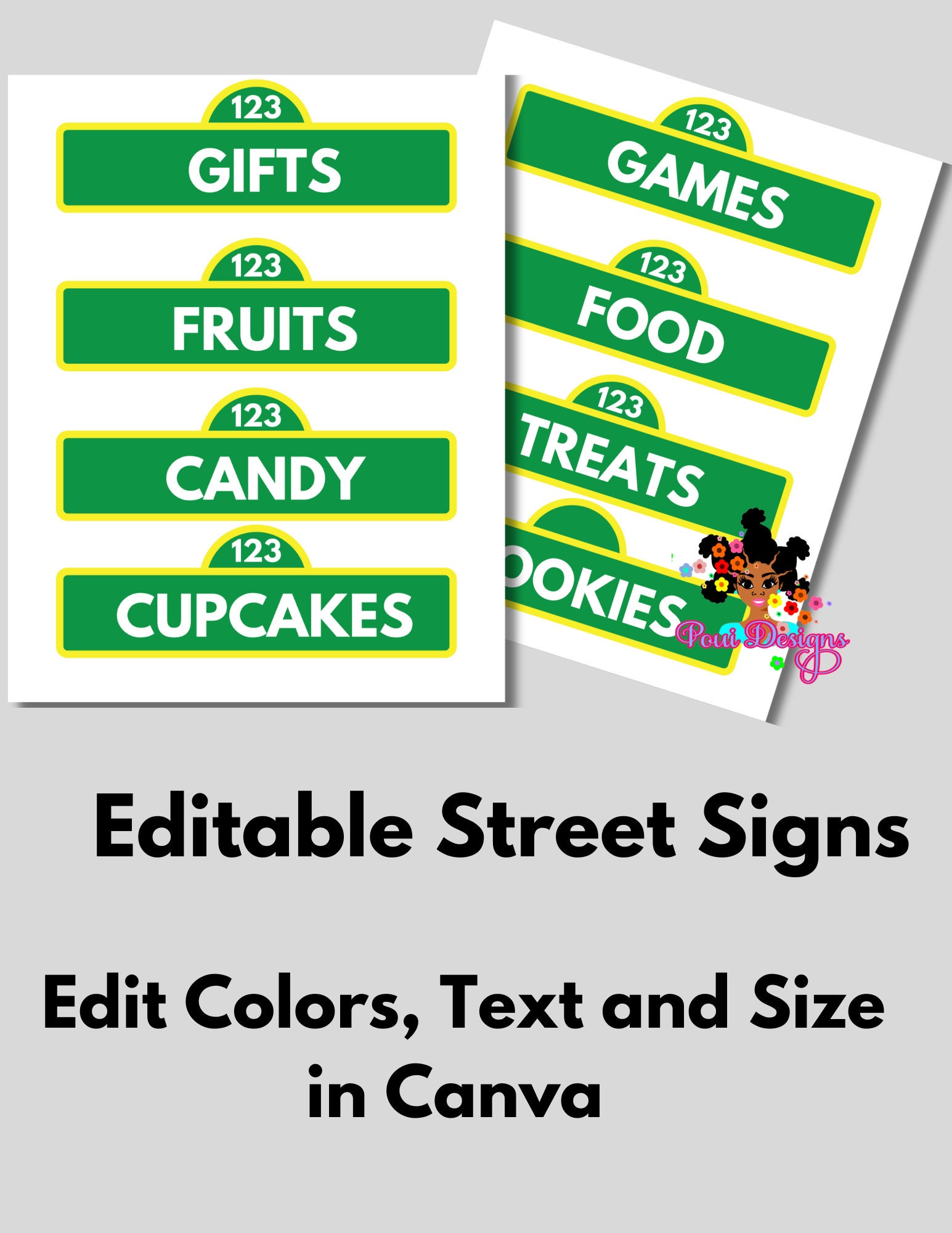 Sesame Street Labels Templates Sesame Street | Oscar The Grouch