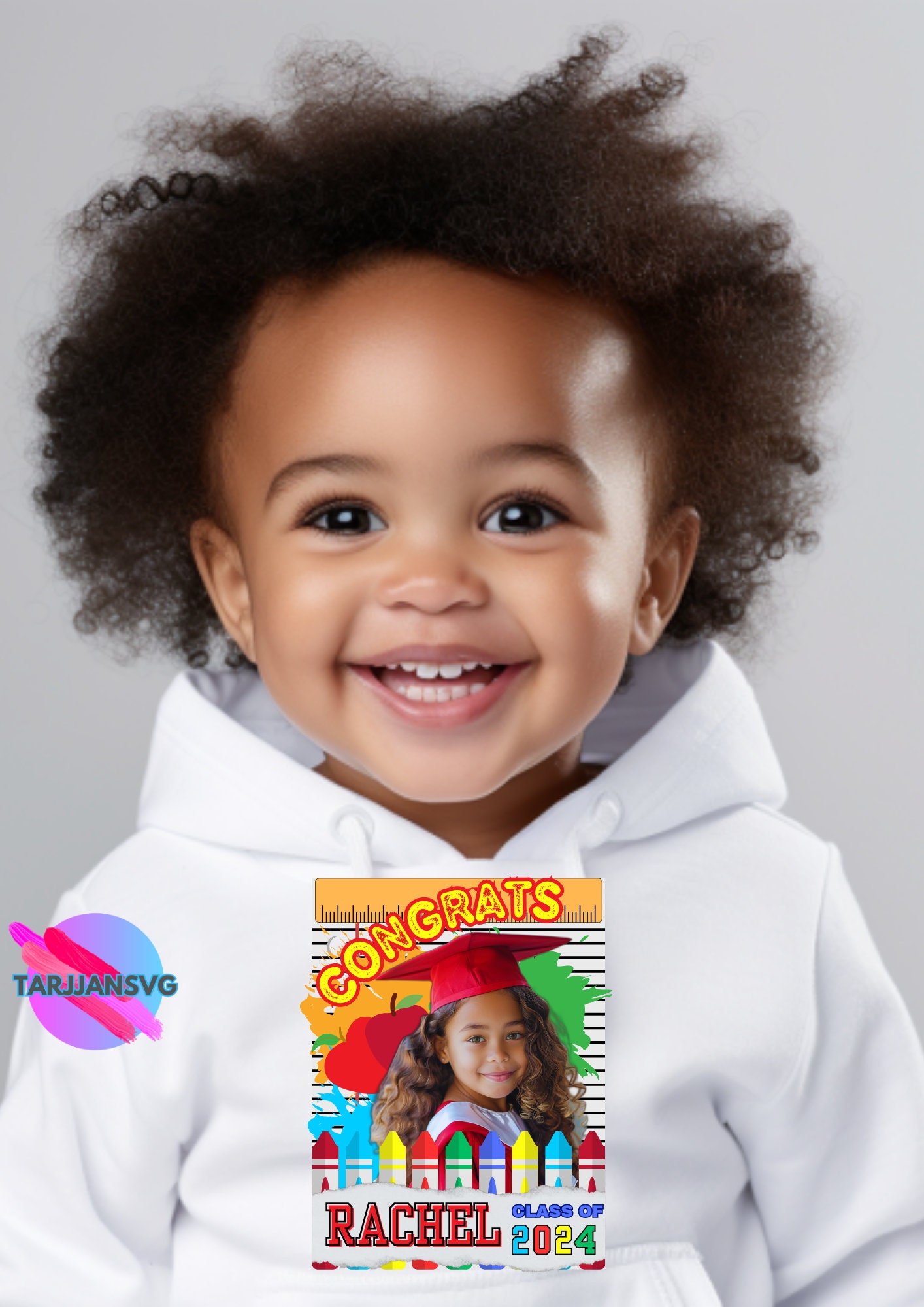 Kids Graduation Canva Templates: Elementary School Designs (digital ...