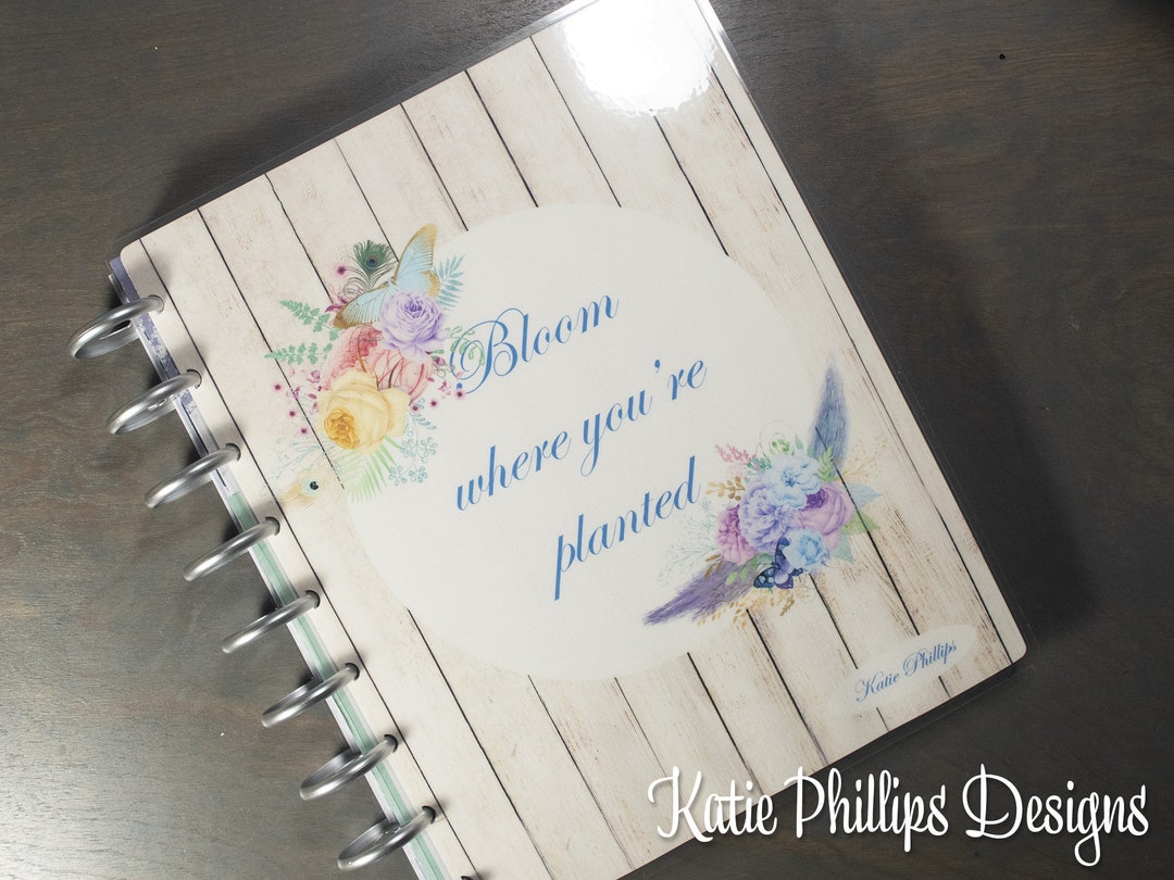 Customized Spring Classic Planner Cover - Etsy