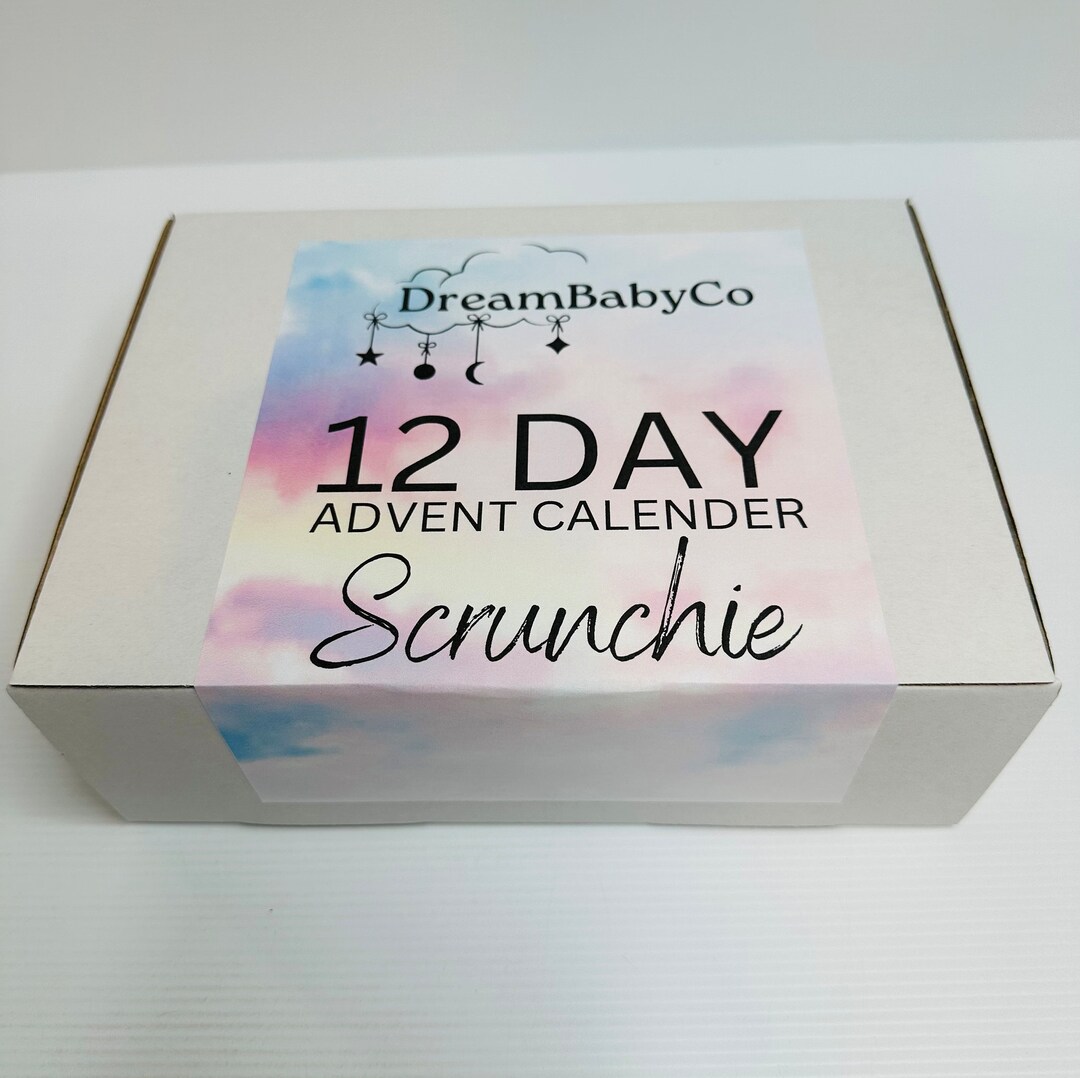 12 Day Christmas Scrunchie Advent Calendar - Etsy Australia