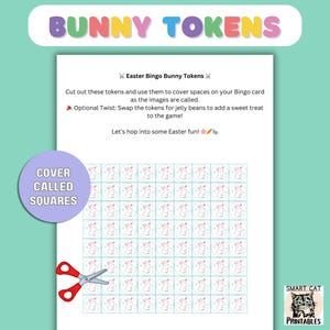 Easter Bingo, 30 PRINTABLE Easter Bingo Cards Game, Activity for Kids ...