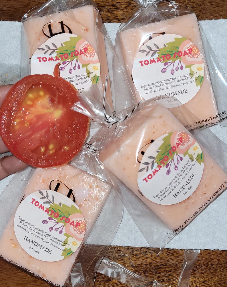 Tomato Puree Soap - Etsy