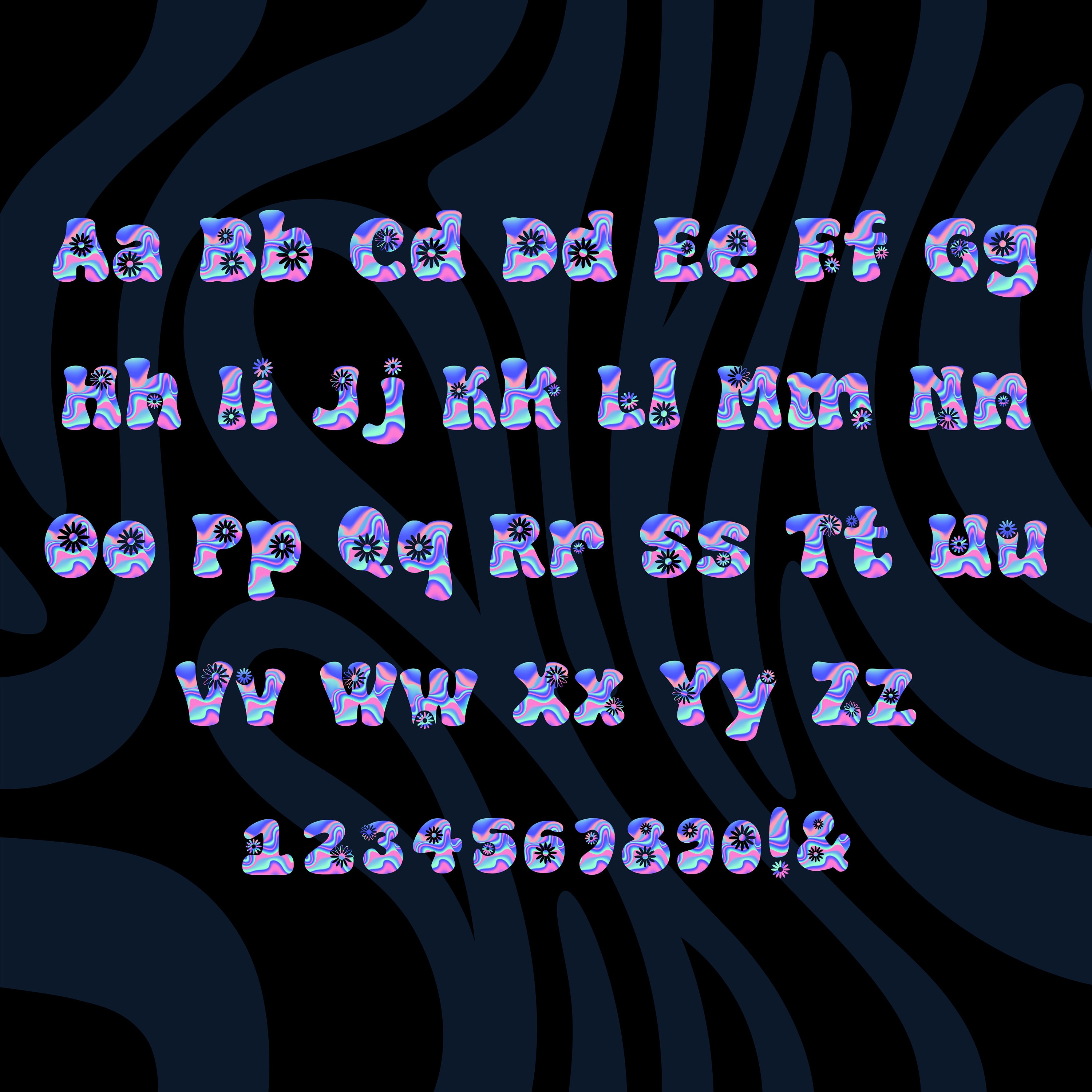 Canva Frame Retro Font Editable Font Frame With Numbers Canva Frame ...
