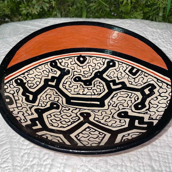 Peruvian Plate Pottery - Etsy