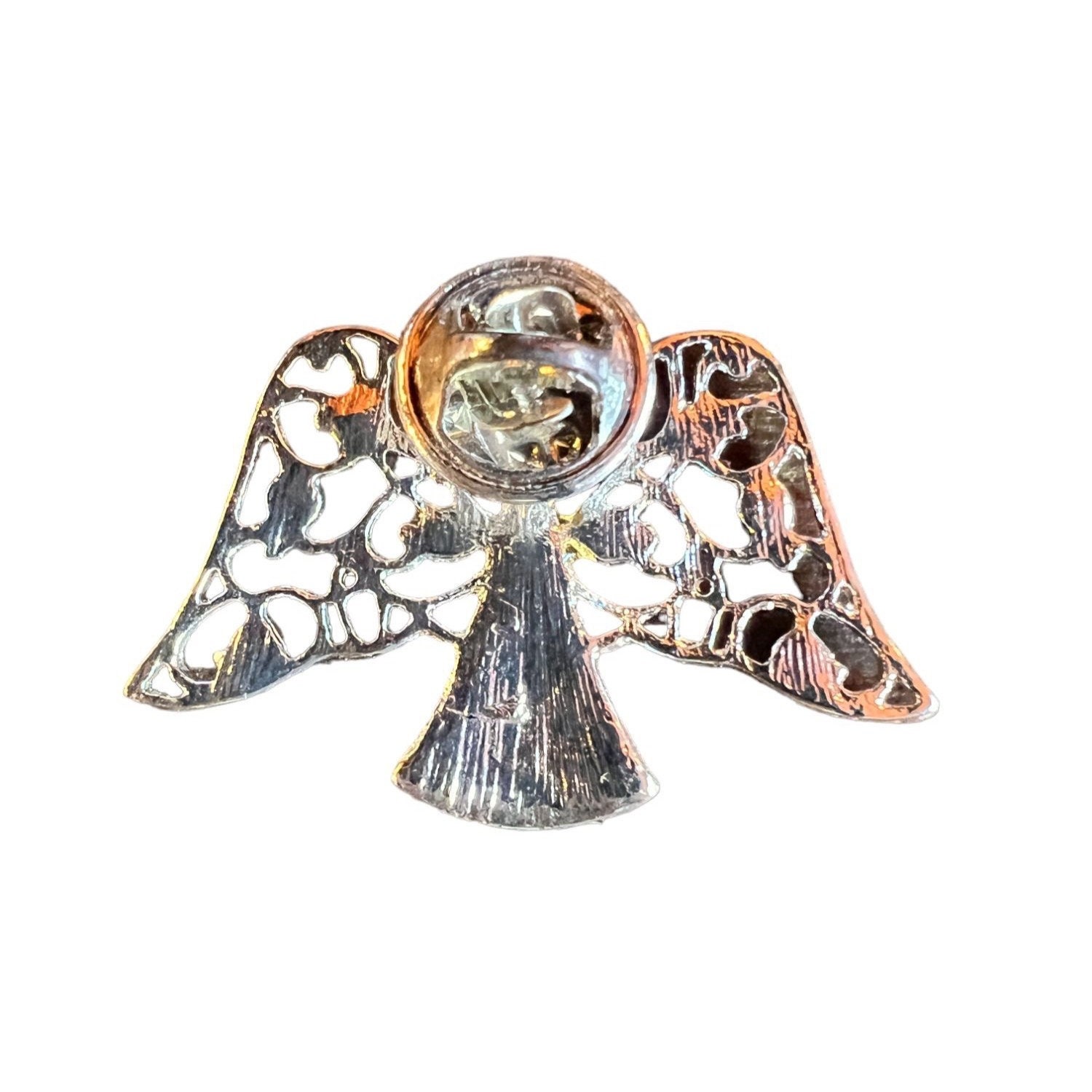 Avon Heavenly Angel Brooch Pin Birthstone August Guardian - Etsy
