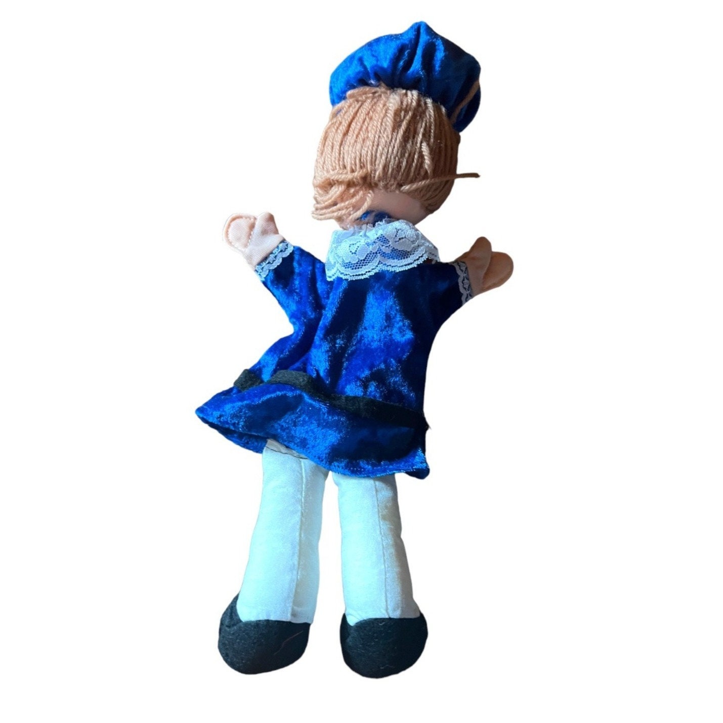 Vintage Hand Puppet Blue Velvet Prince Made in Chez Republic - Etsy