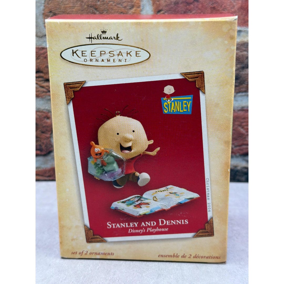 Hallmark Stanley & Dennis Disneys Playhouse 2004 Holiday Memorabilia - Etsy