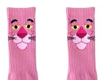 Pink Panther Socks - Etsy