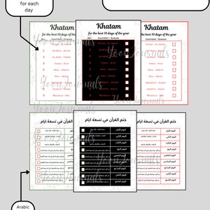10 - Day Khatam | Dhul Hijjah | Day of Arafat | Hajj Planner | Quran ...