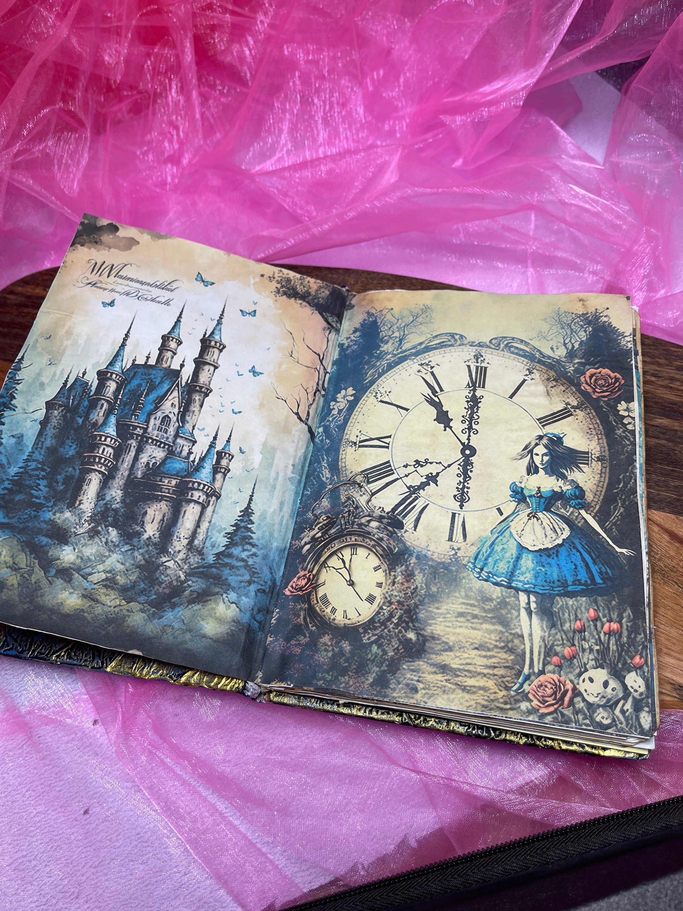 Alice in Wonderland Diary Secret Diary Junk Journal Alice - Etsy Canada
