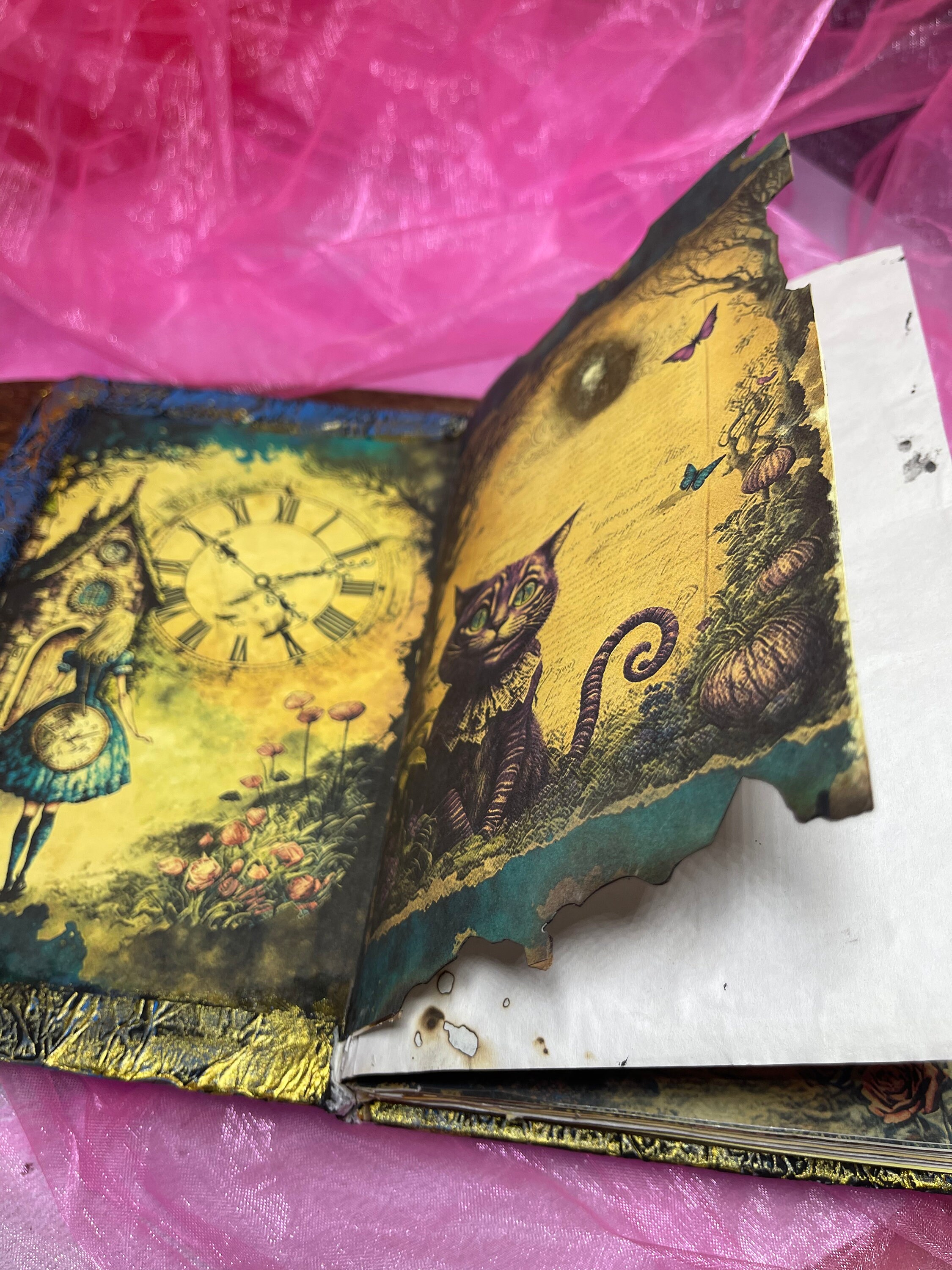 Alice in Wonderland Diary Secret Diary Junk Journal Alice - Etsy Canada