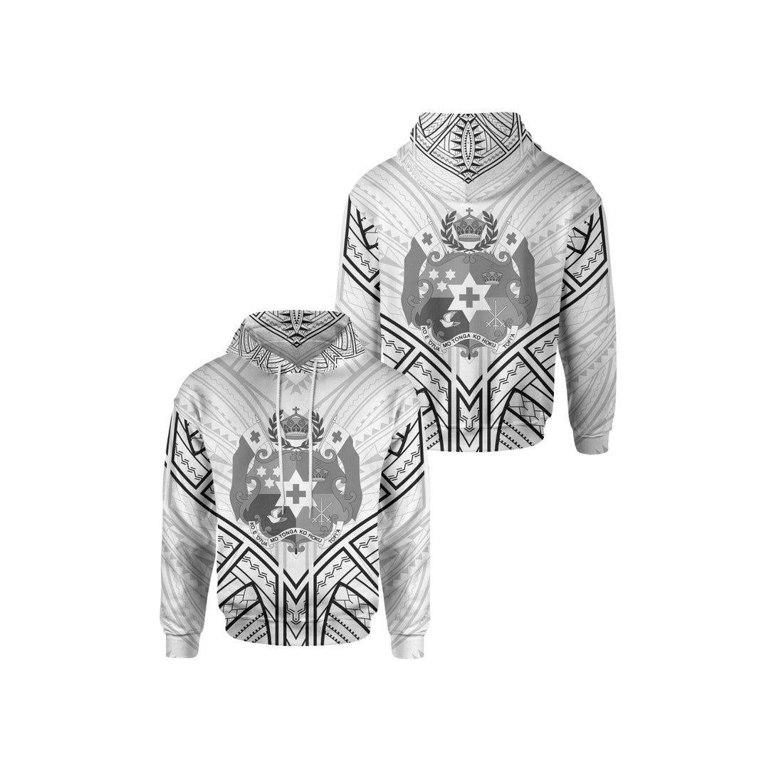 Tonga Polynesian Hoodies - Tonga Seal Tribal Pattern Polynesian Design ...
