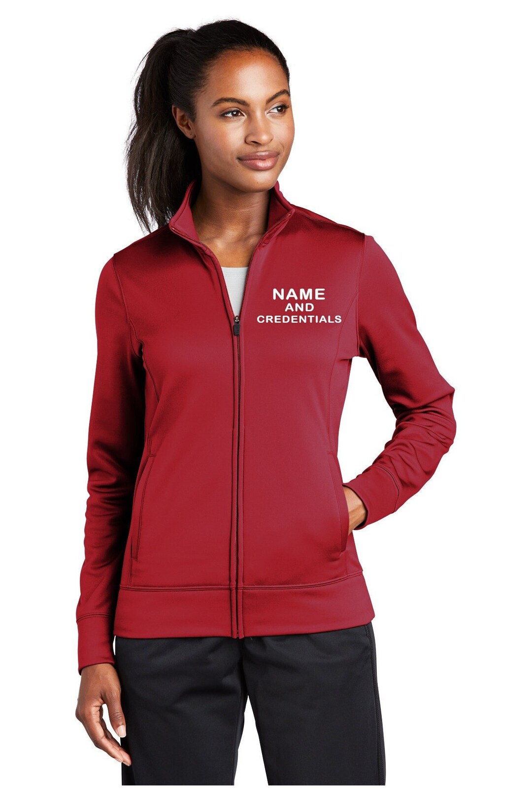 Personalized Medical Jacket, Dental Jacket, Full Zipper Jacket, Sport ...