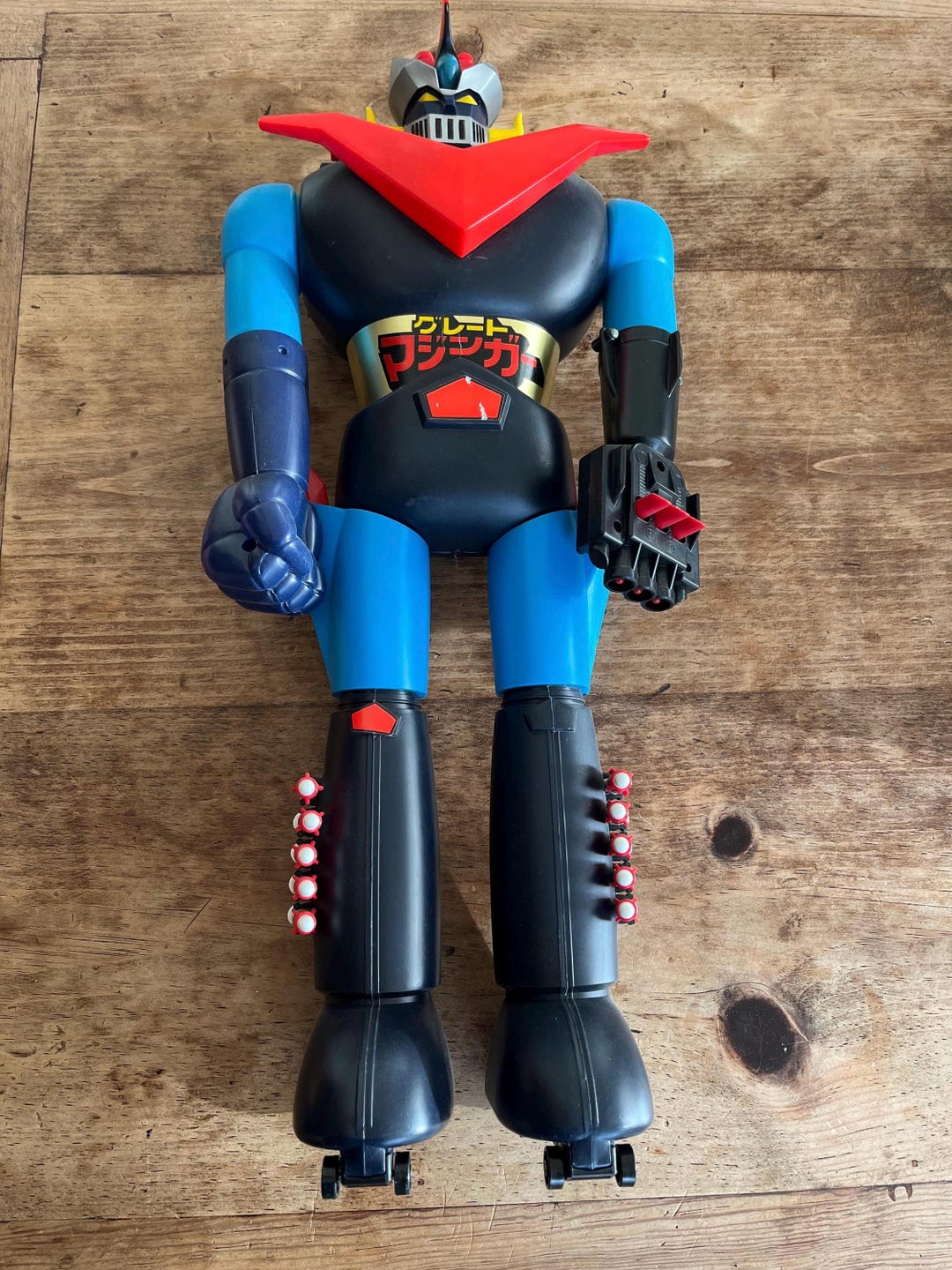 Mattel Shogun Warriors Jumbo Machinder Mazinga 2nd Release W/ Canadian ...