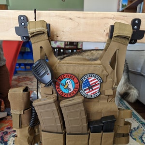 Plate Carrier / Body Armor Mount Wall Gear Holder Storage - Etsy