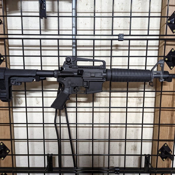 Wood Rifle Rack - Etsy