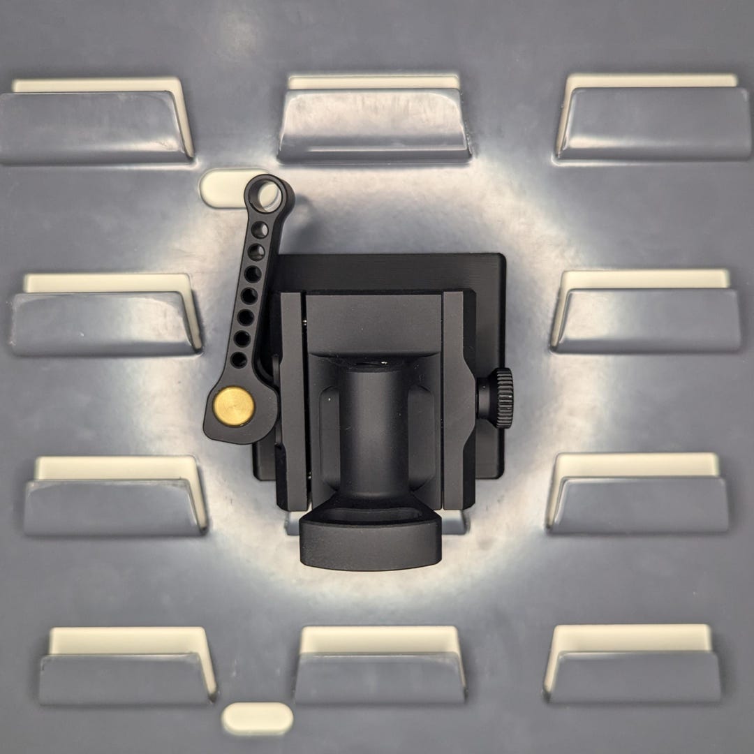 Arca Rail Accessory Mount Vertical Secureit / Akro-mils Gear Holder ...