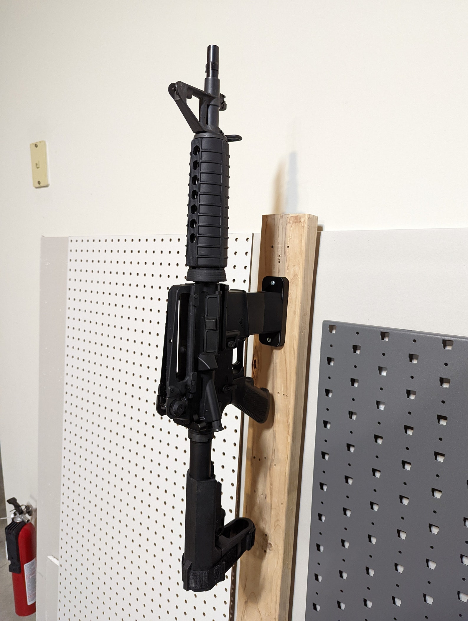 AR 15 Inline Vertical Magwell Mount Wall Rifle Holder - Etsy