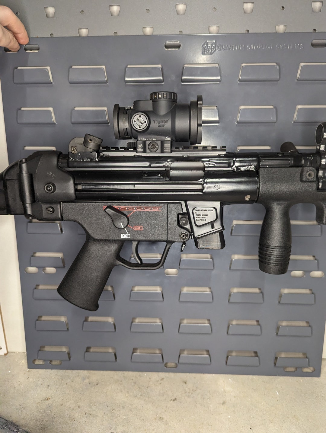 Magwell Mount for HK MP5 9mm - Secureit / Akro-mils | Rifle Holder ...