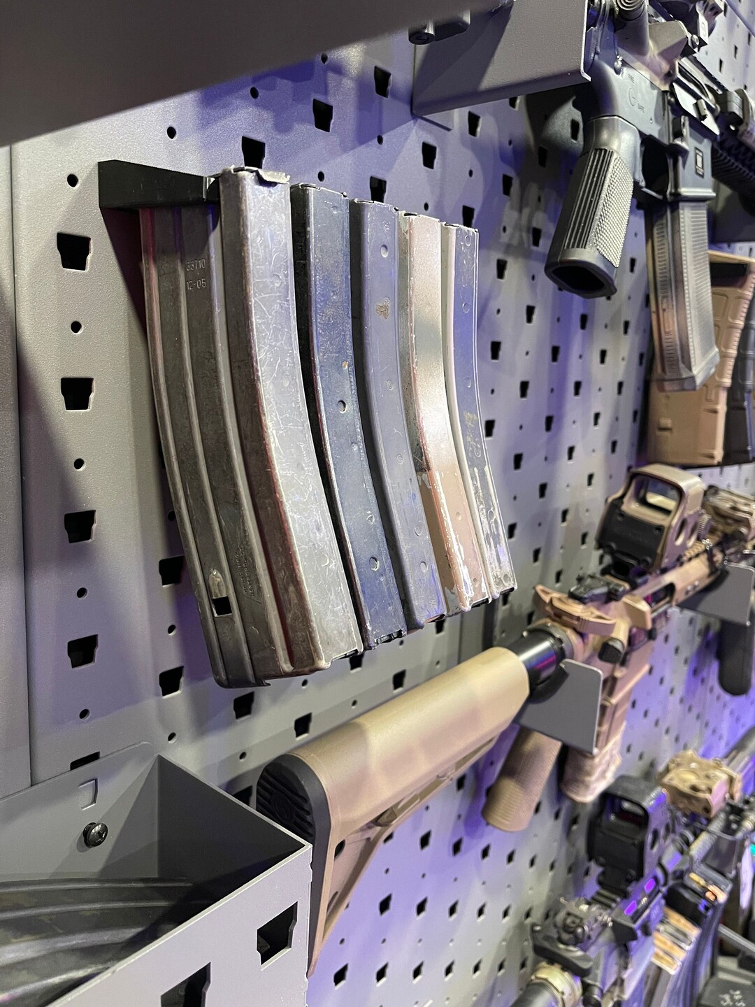 Mount for AR 556 Metal Mags - Gallowtech | Magazine Holder Storage Rack ...