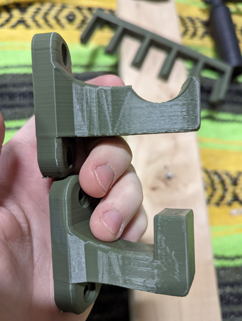 AR 15 Upper Receiver Mount Wall Rifle Holder Storage Rack - Etsy