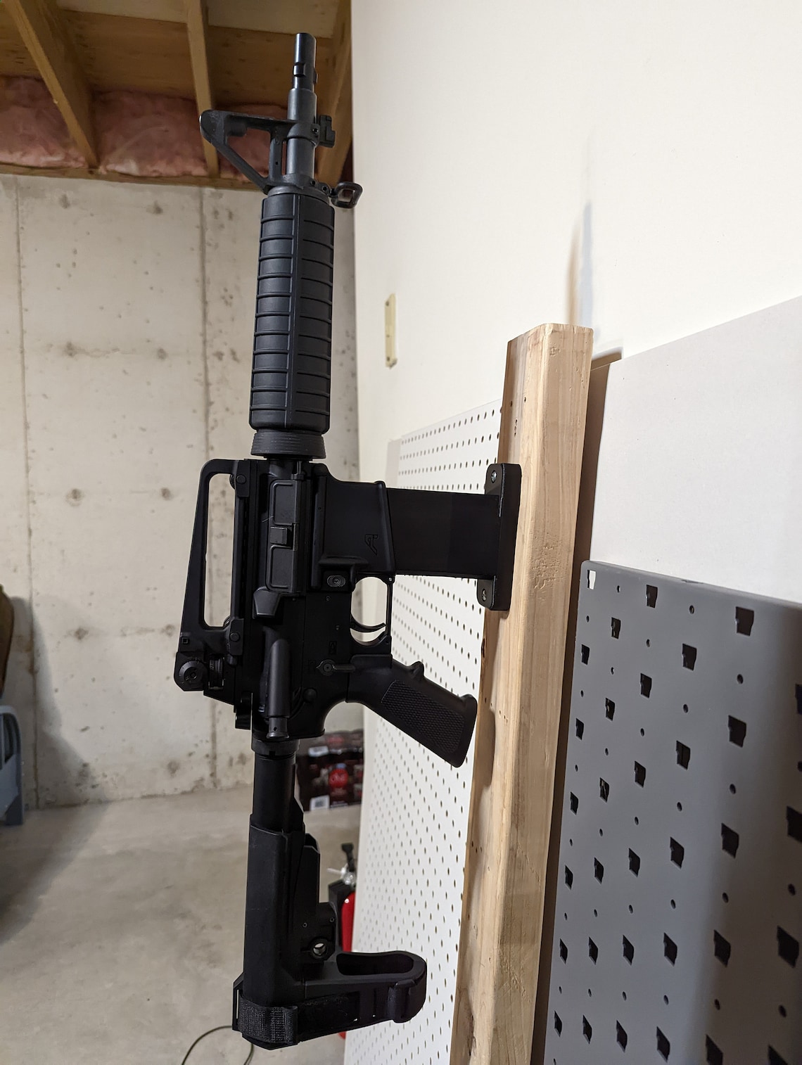 AR 15 Inline Vertical Magwell Mount Wall Rifle Holder - Etsy