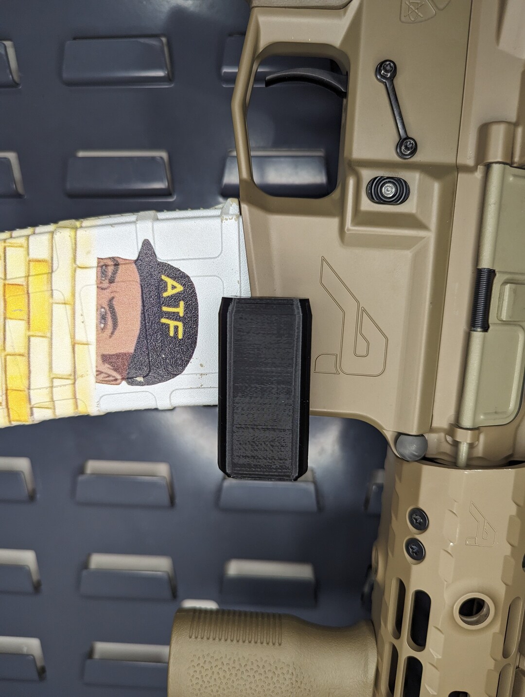 AR 15 Magwell Bevel Mount Secureit / Akro-mils Rifle - Etsy