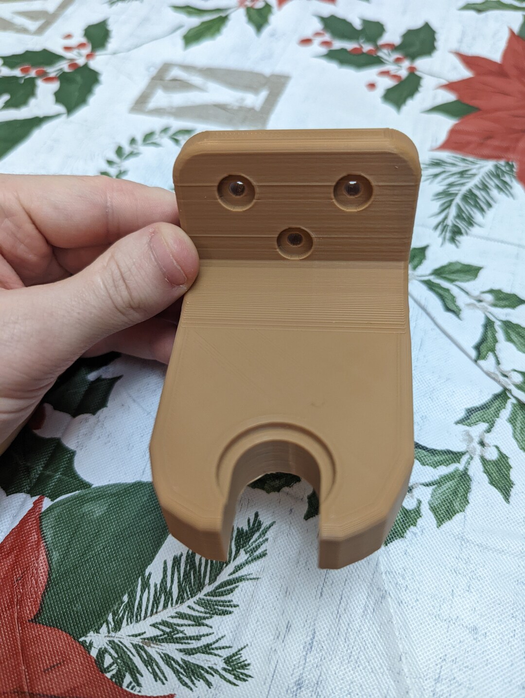 Gun Mount via Surefire Warcomp/socom Muzzle Device Wall Rifle Holder ...