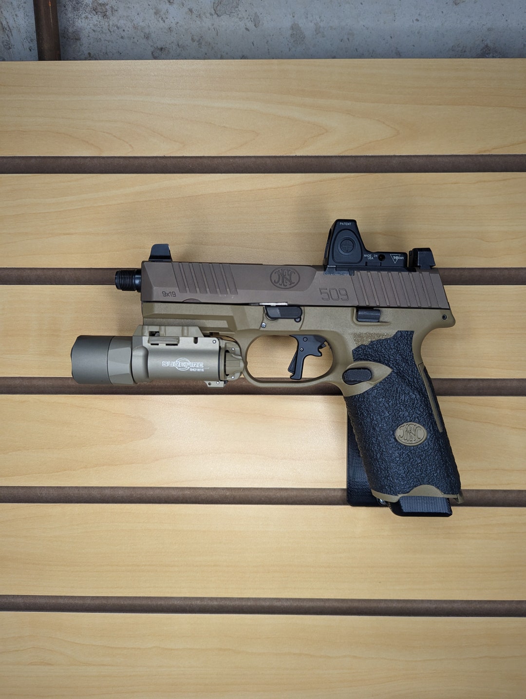 Magwell Mount for FN 509 Series Slatwall Handgun Holder Storage Rack - Etsy