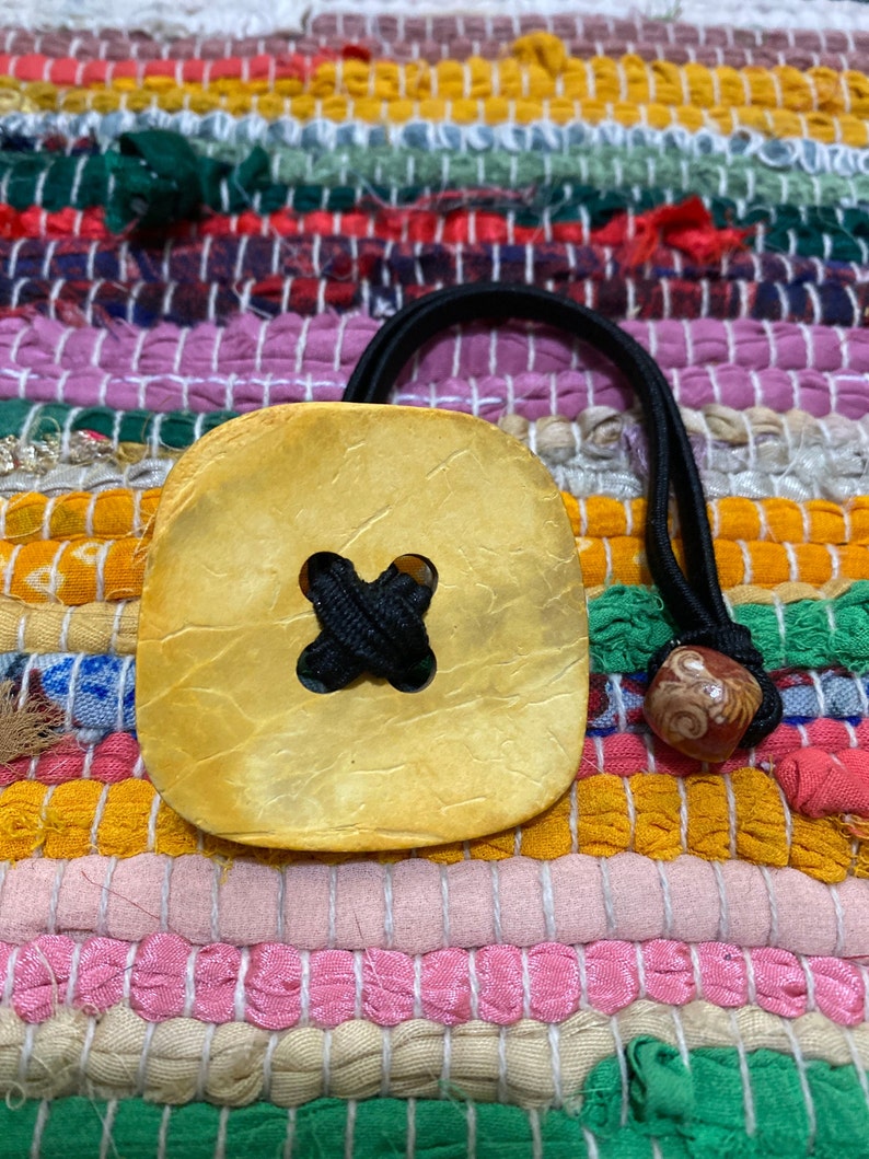 Button Hair Ties - Etsy