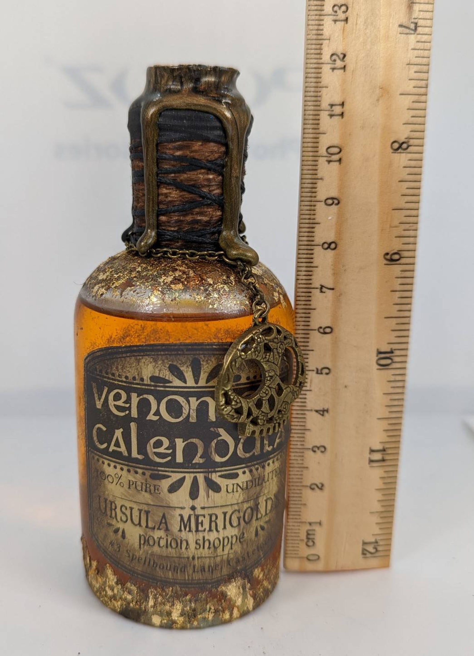 Venomous Calendula Potion. Potion Bottle. Poison Bottle. - Etsy