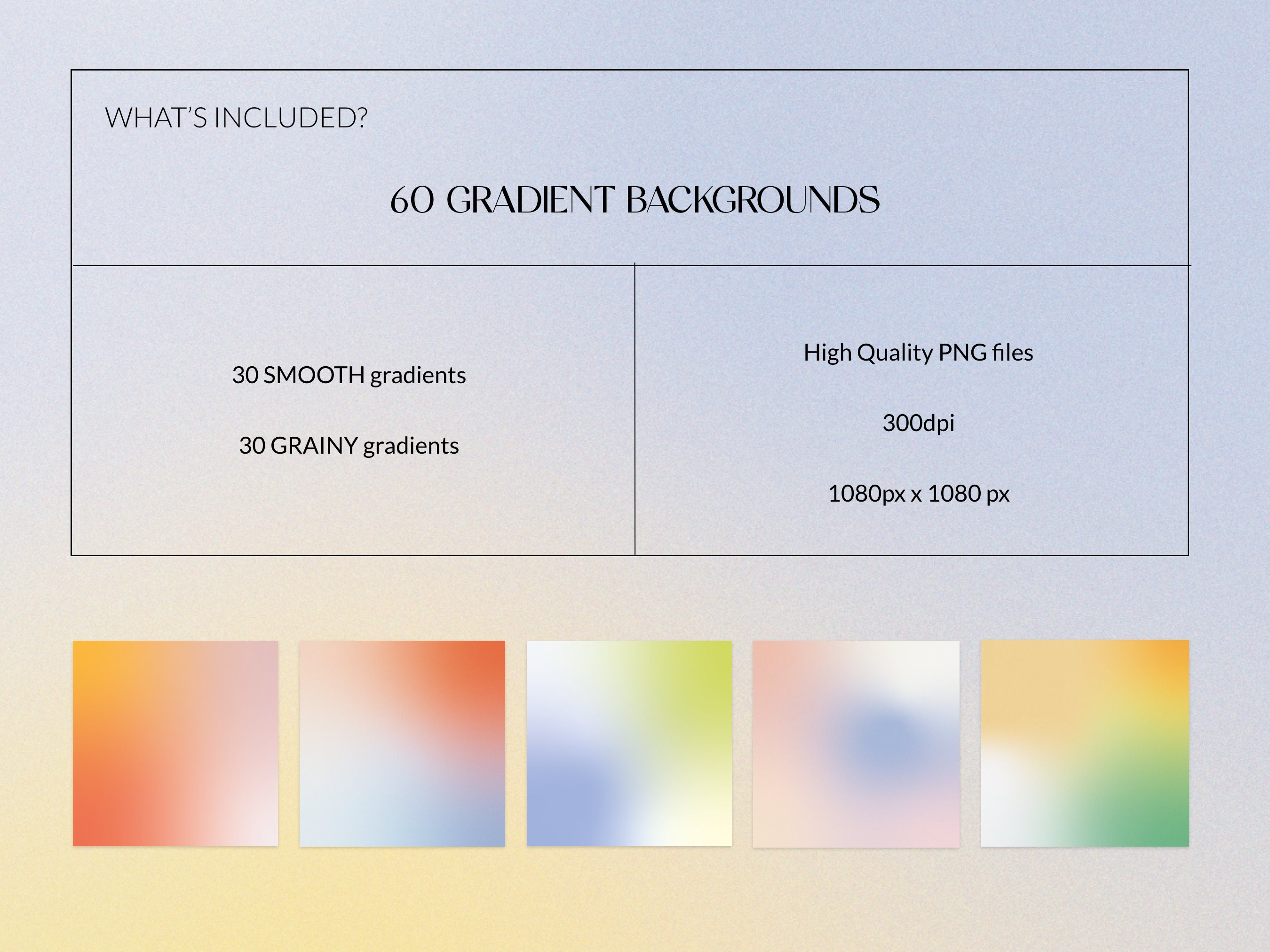 Aesthetic Smooth & Grainy Gradient Backgrounds / Gradients Pngs ...