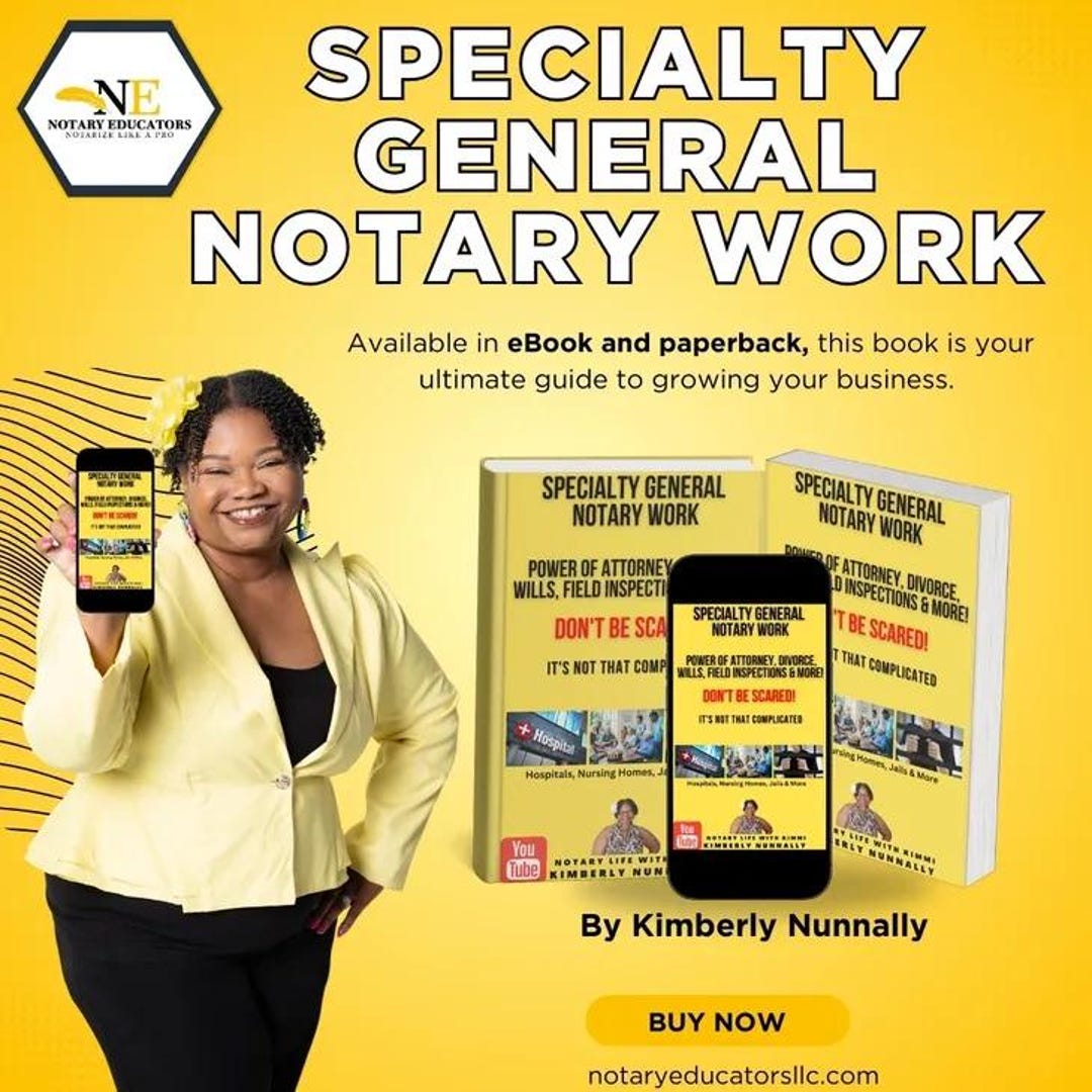 Notary Book Guide, Notary Education Learning Guide, Notary Business ...