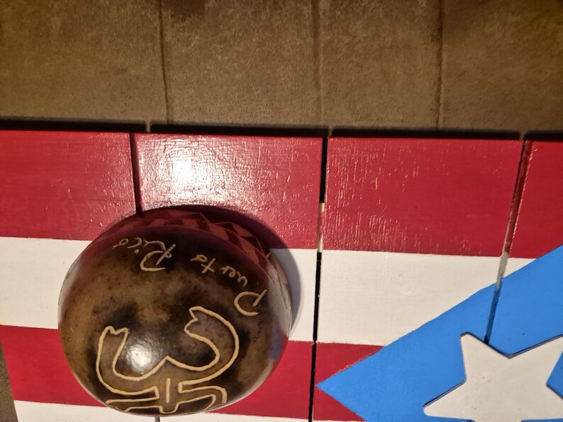 Coquì Taìno Puertorriqueño Grabado En Higüera/ Puerto Rican Indian ...