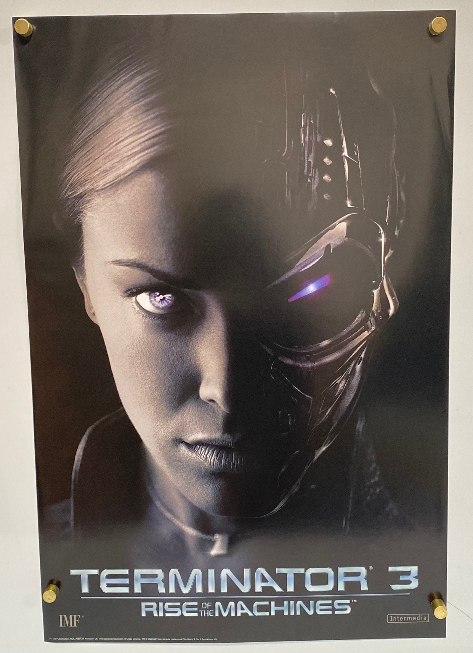 Terminator 3 Poster Rise of the Machines - Etsy