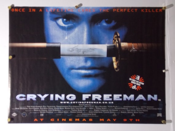Crying Freeman 1995 British Quad Movie Poster - Etsy UK