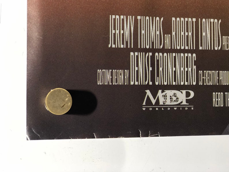 Crash Original (1996) British Quad Movie Poster - Etsy