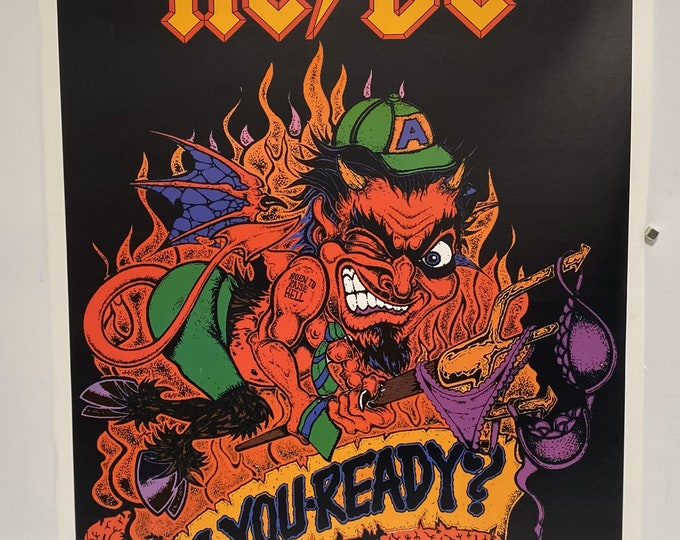 AC/DC Are You Ready Licenced Poster - Etsy