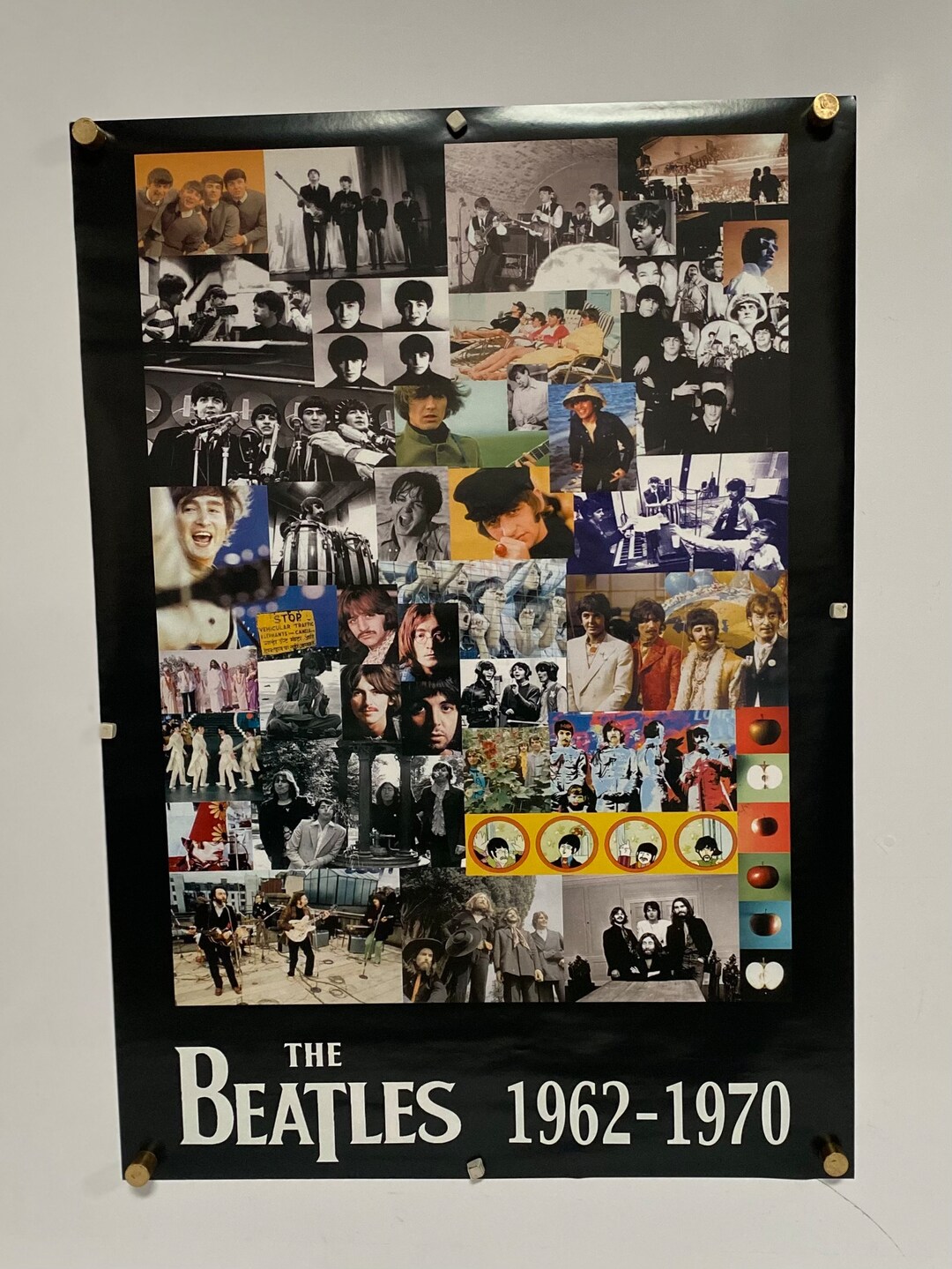 The Beatles 1962-1970 Poster - Etsy