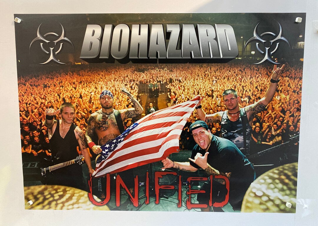Biohazard Unified Original Licensed 2002 Poster - Etsy