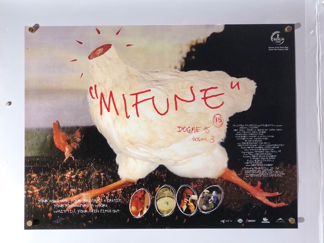 Mifune 1999 British Quad Movie Poster - Etsy