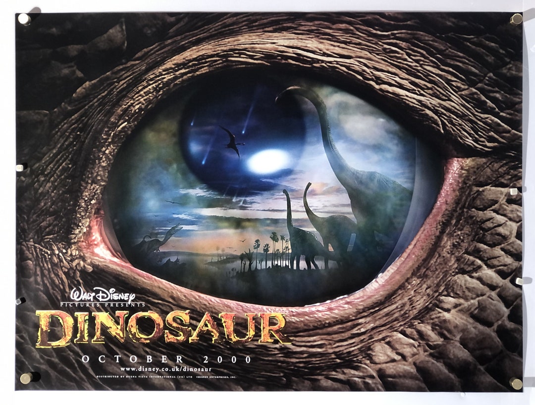 Dinosaur Original (2000) British Quad Movie Poster - Etsy