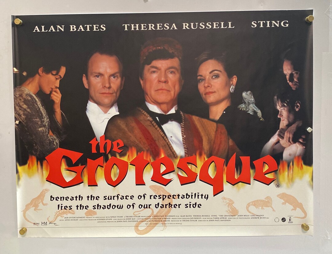 The Grotesque (1995 ) Original Vintage British Quad Movie Poster - Etsy