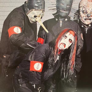 Original Vintage Slipknot Band Photo Shoot Rare Poster - Etsy